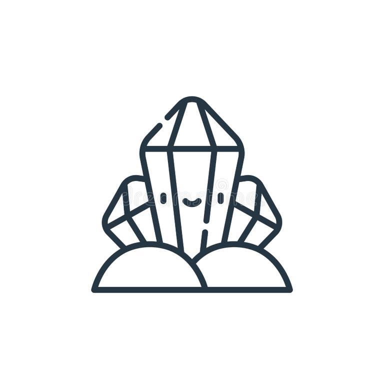 Crystal Meth Icon Vector from Videogame Elements Concept. Thin Line ...