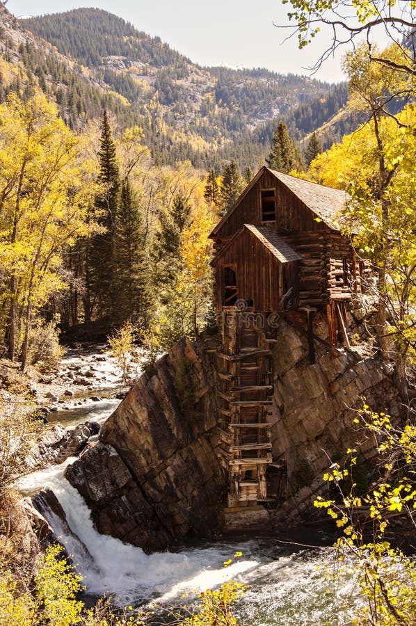 Crystal Mill stock photo. Image of scenic, iconic, crystal - 46393428