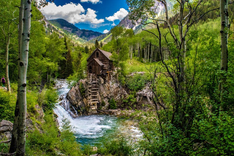 Crystal Mill in Marble, Colorado Stock Photo - Image of city, mills ...