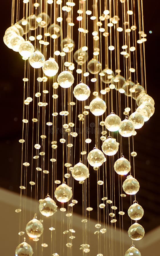 Crystal modern chandelier stock image. Image of design - 29450639
