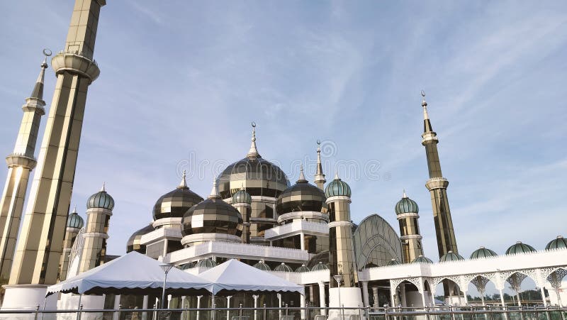 Crystal Mosque ( Masjid Kristal) Editorial Stock Image - Image of ...