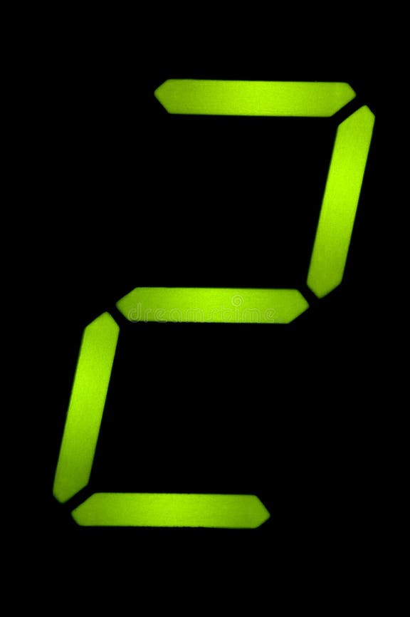 Crystal number two stock photo. Image of elementary, teaching - 6171538