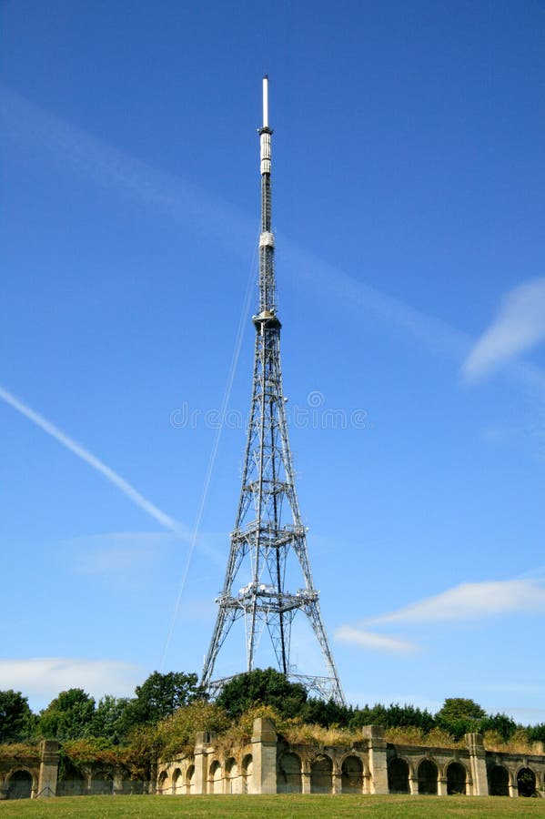 Crystal Palace Transmitting Station Stock Image - Image of station ...