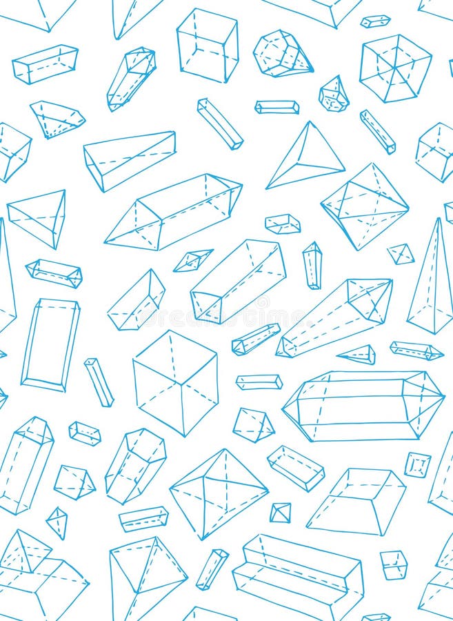 Crystal pattern stock vector. Illustration of geometric - 34095096