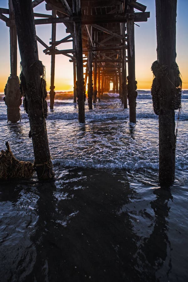 Crystal pier, san diego stock image. Image of outdoors - 238213381