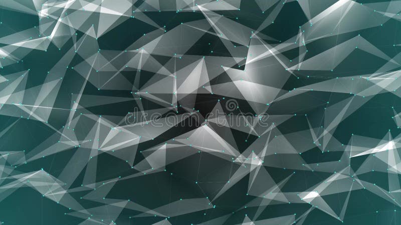 Crystal Prism Background Animation Refractive Light Effects & Geometric ...