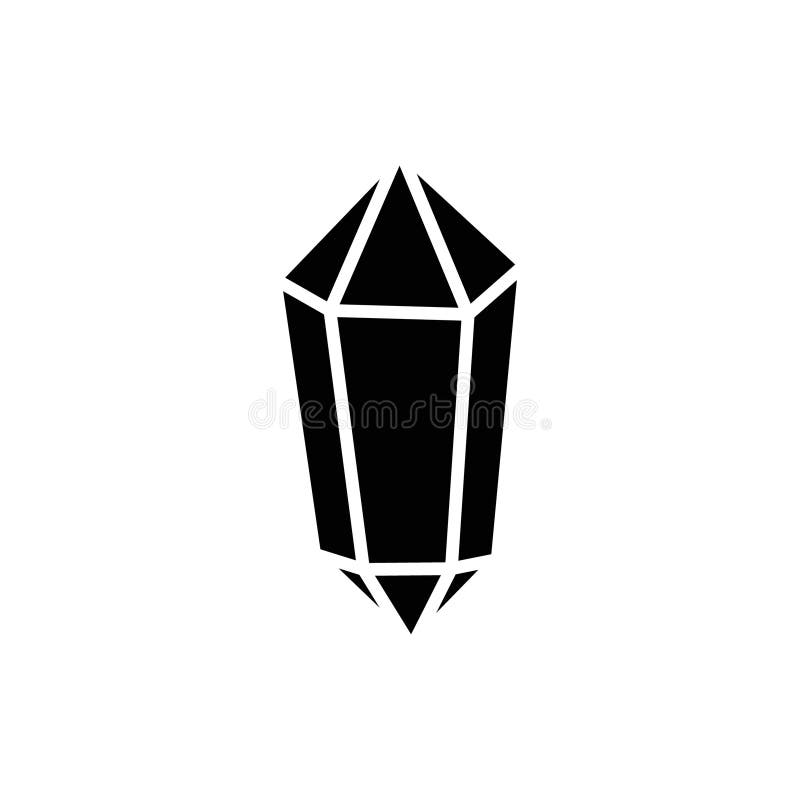 Crystal Prism Icon Web Design in Vector Stock Vector - Illustration of ...