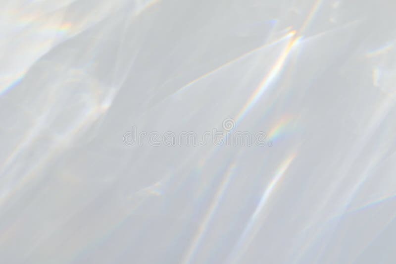 Crystal Prism Rainbow Light Refraction Texture on White Background ...