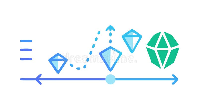 Crystal Progression, Mineral Development, Abstract Growth, Evolving ...