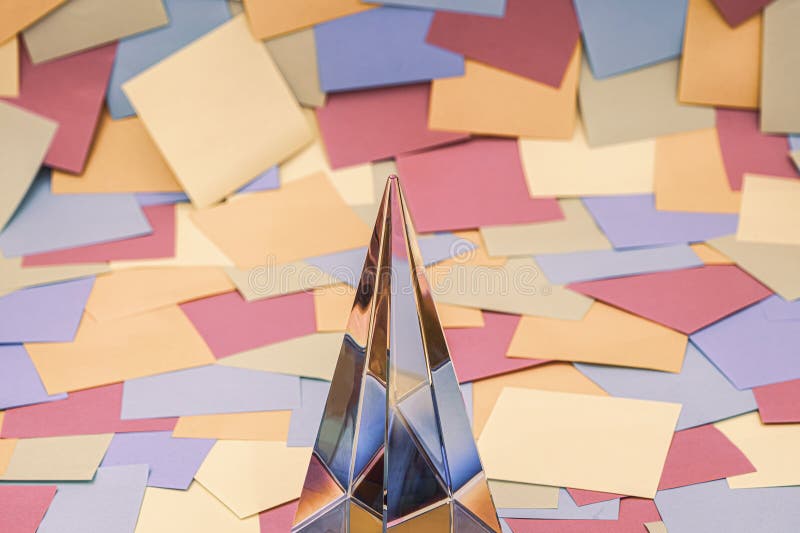 Crystal pyramid stock photo. Image of globe, pyramid - 272688700