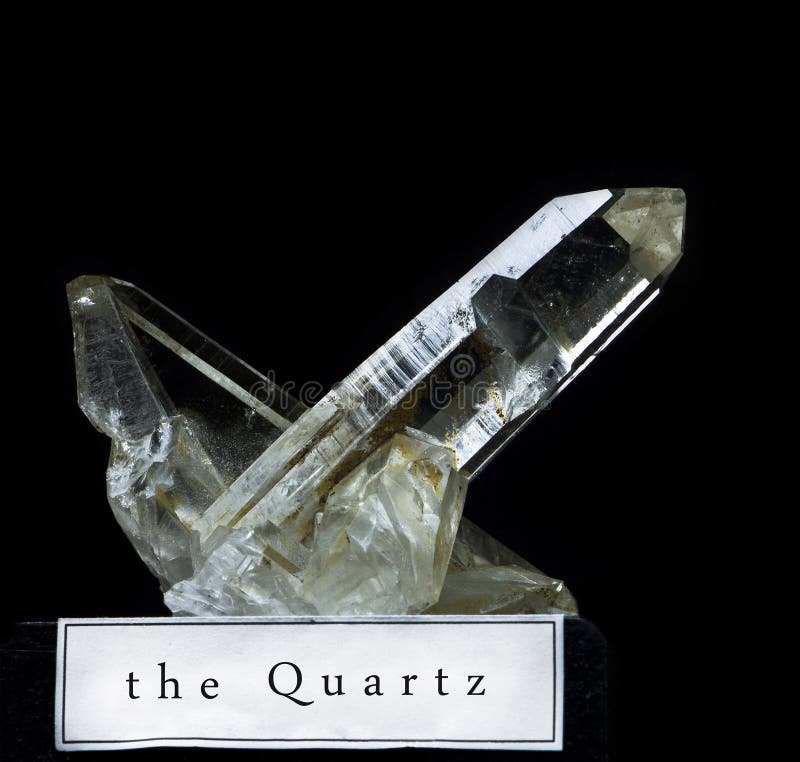 The crystal quartz stock image. Image of crystals, name - 35966719