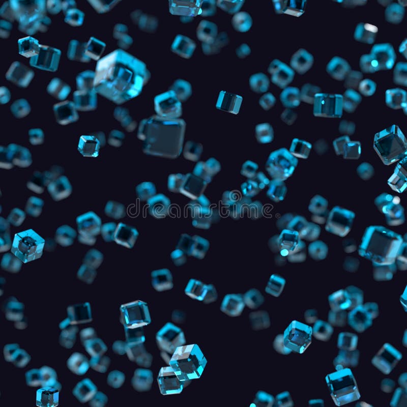 Crystal rain stock illustration. Illustration of focus - 60815993