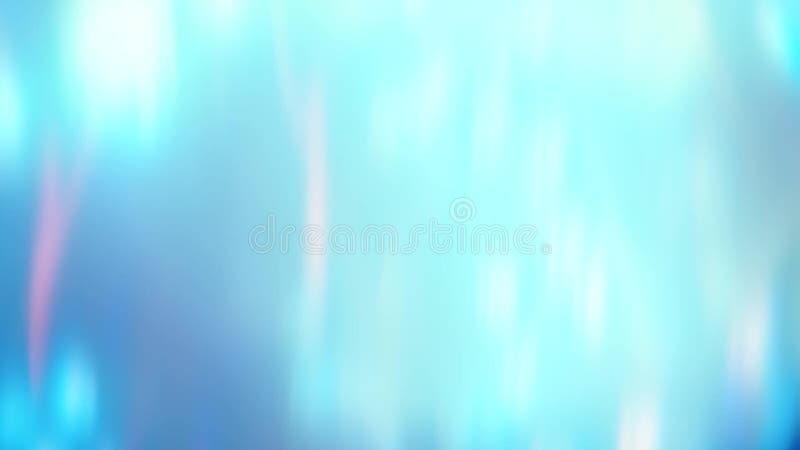 Crystal Reflection Aqua Blue Defocused Glow Motion Stock Footage ...