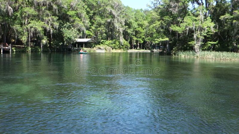 The Crystal River in the Springtime Stock Video - Video of quiet ...