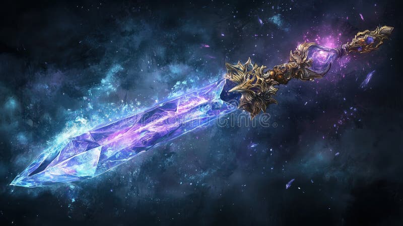 Crystal scepter stock photo. Image of magic, sorcerer - 330816058