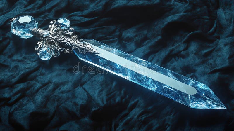 Crystal scepter stock image. Image of transparent, spiritual - 330816075
