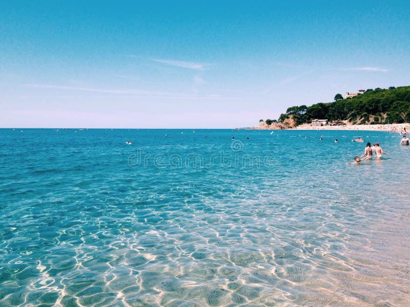 Crystal sea editorial photography. Image of view, water - 43402452