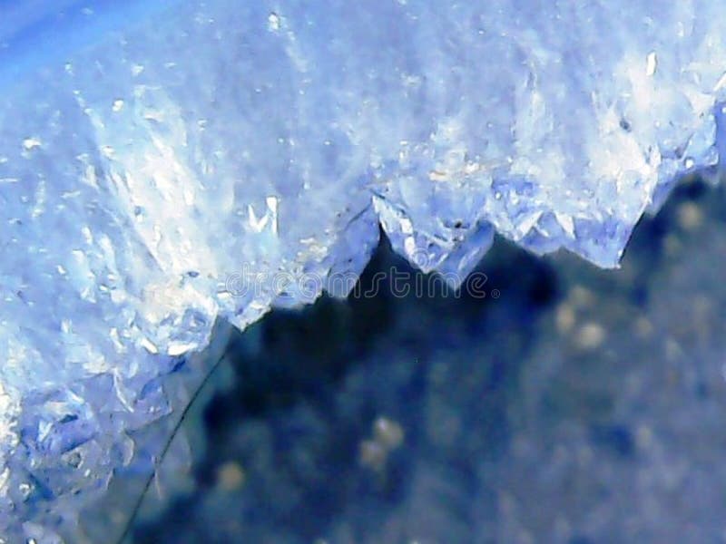 Crystal Seen through Microscope Stock Photo - Image of lens, magnify ...