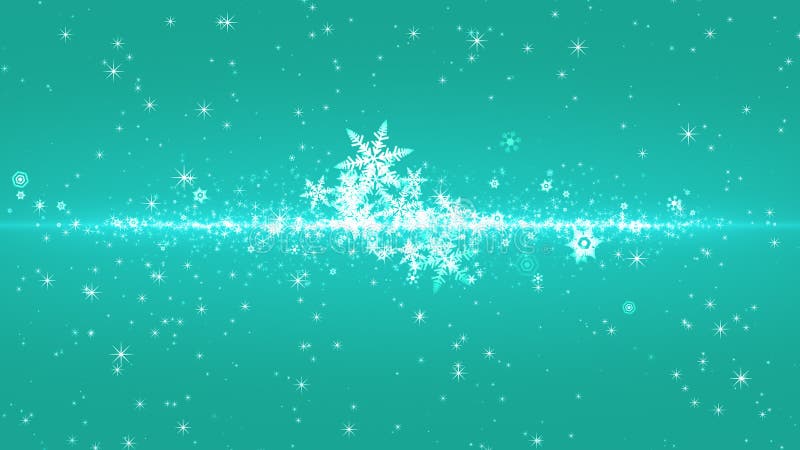 Crystal of Snow and Glitter Flutter on a Colored Background Stock ...