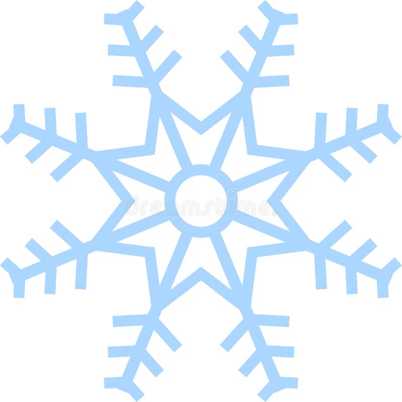 Crystal of snow stock vector. Illustration of snowflake - 198472601