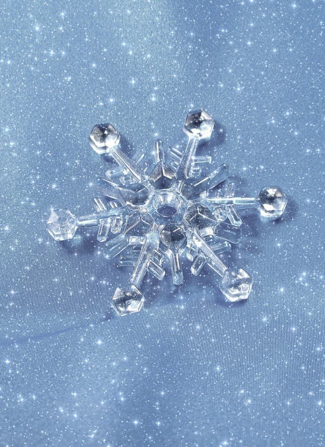 Crystal snowflake stock photo. Image of present, backgrounds - 1600004