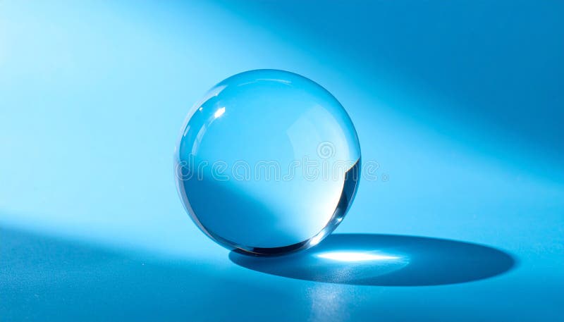 Crystal Sphere S Tranquility: Luminescent Orb, Captivating Shadows ...