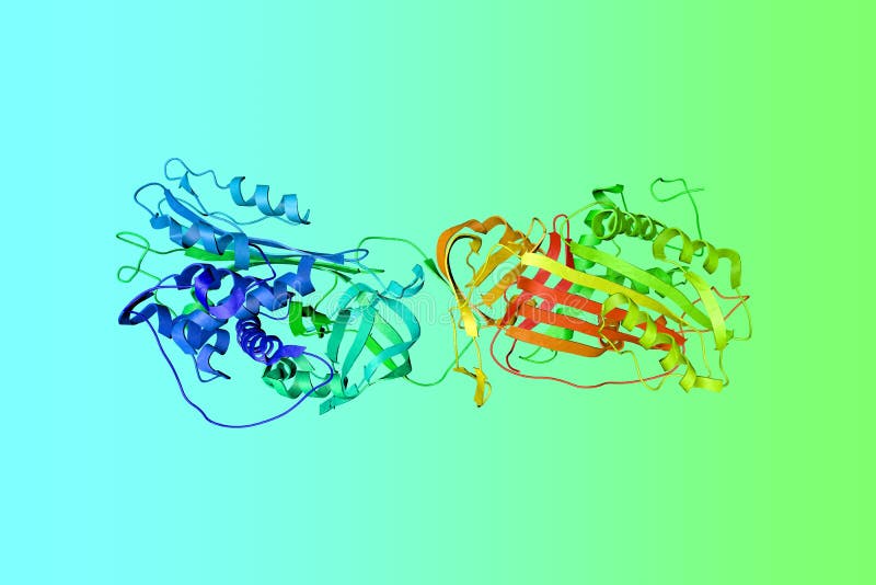 Crystal Structure of Antithrombin-III, a Protein Molecule and Heparin ...