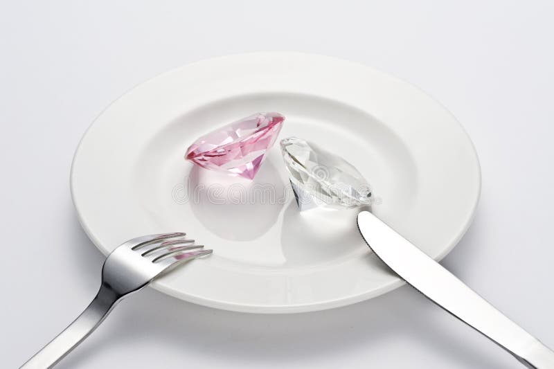 Crystal and tableware stock photo. Image of glass, plate - 26974372