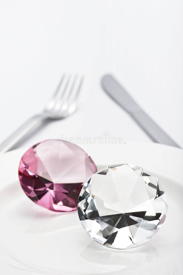 Crystal and tableware stock photo. Image of reflection - 26974398