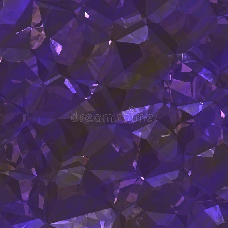 Crystalline mineral facets stock illustration. Illustration of crystal ...