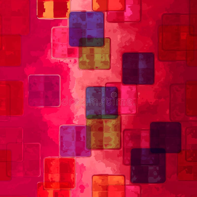 Crystal Tile Texture on Hot Pink Background - Mulit Color Stock ...