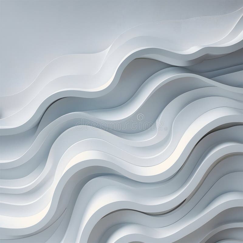 Crystal Wave Architecture stock illustration. Illustration of symmetry ...