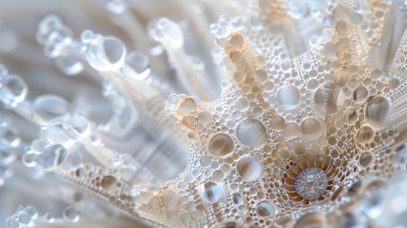 Crystallike Structure of a Mushroom Spore with Unique Patterns and ...