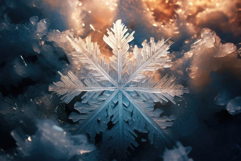 Crystalline Formations Patterns and Delicate Structures. Generative AI ...