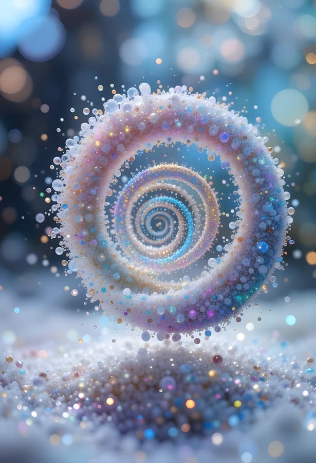 Crystalline Particles Form Fibonacci Spiral with Rainbow Interference ...