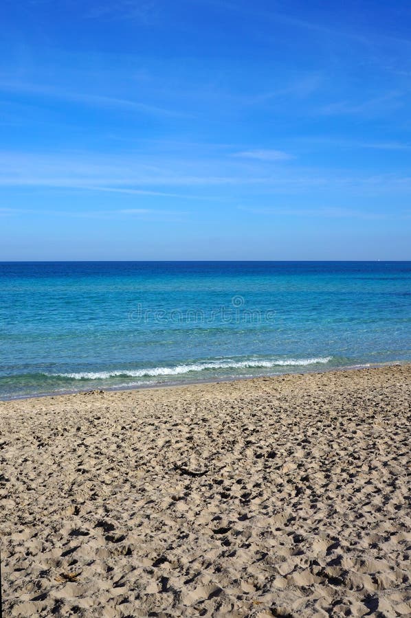 The Crystalline Water of Sicily Stock Image - Image of nature, deep ...