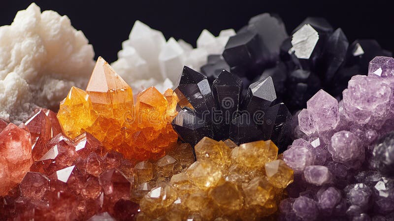 Crystallization Patterns of Various Salts Creating Dendritic Growth ...