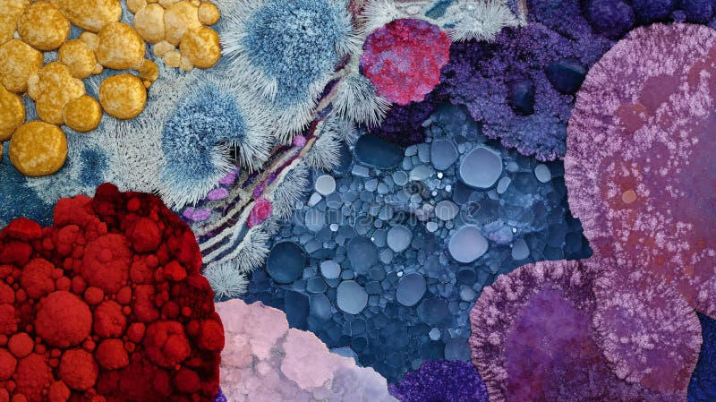 Crystallization Patterns of Various Salts Creating Dendritic Growth ...