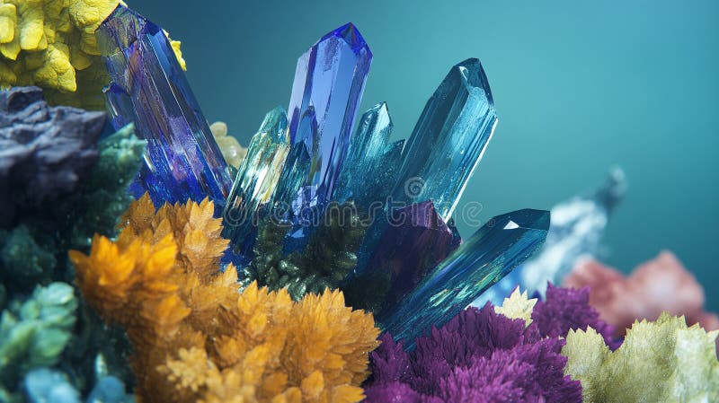 Crystallization Patterns of Various Salts Creating Dendritic Growth ...