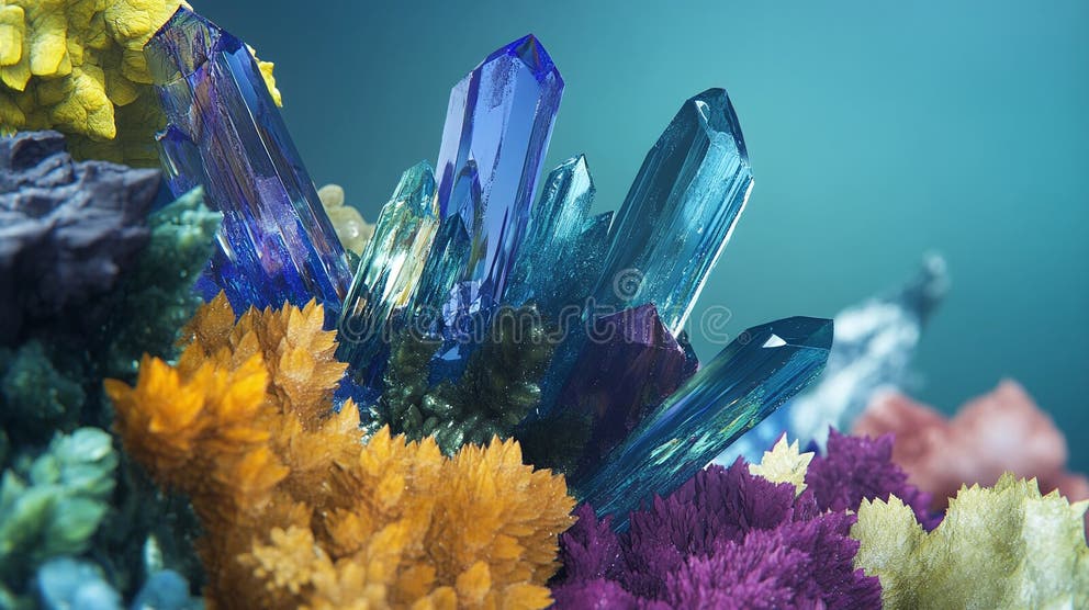 Crystallization Patterns of Various Salts Creating Dendritic Growth ...