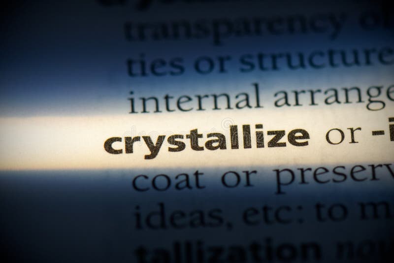 Crystallize stock image. Image of highlighted, page - 161578307