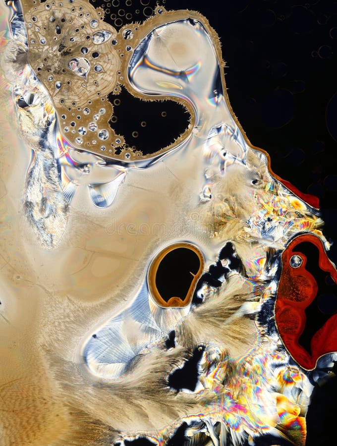 Frozen Chemical Abstract stock image. Image of abstraction - 5103323