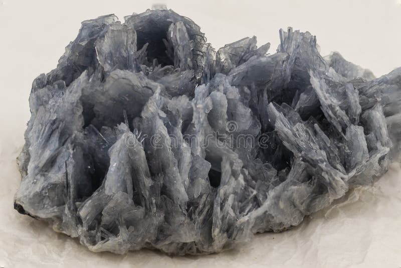 Crystallized Sample of Baryte, Sulfate Mineral Stock Photo - Image of ...