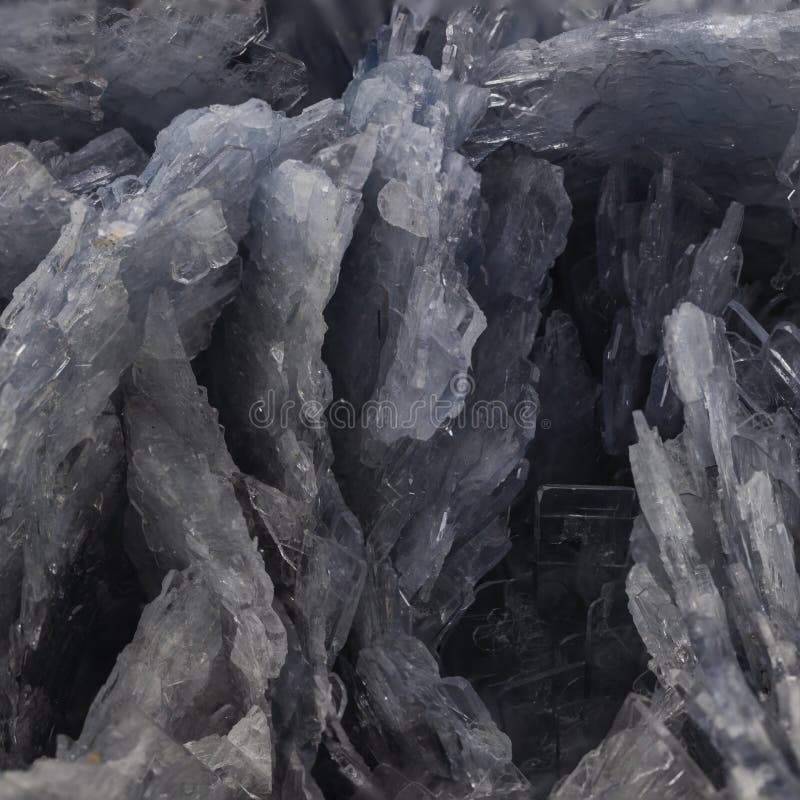 Crystallized Sample of Baryte, Sulfate Mineral Stock Image - Image of ...