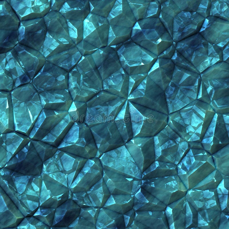 Blue Irregular Mosaic Pattern Stock Image - Image of background ...