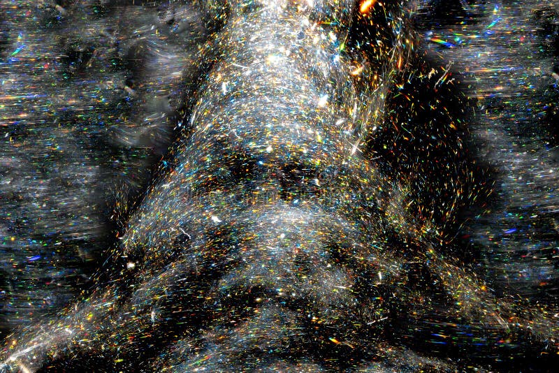 Crystals Background Soft Texture Moving Lights Blur Stock Image - Image ...