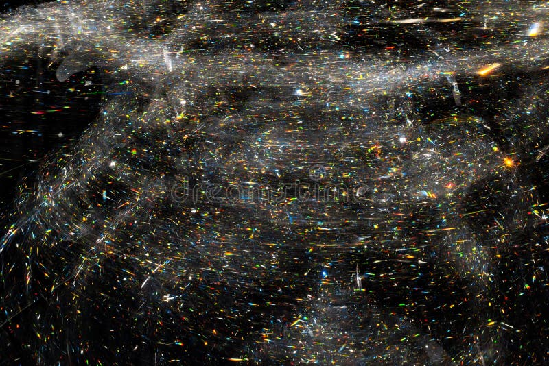 Crystals Background Soft Texture Moving Lights Blur Stock Illustration ...