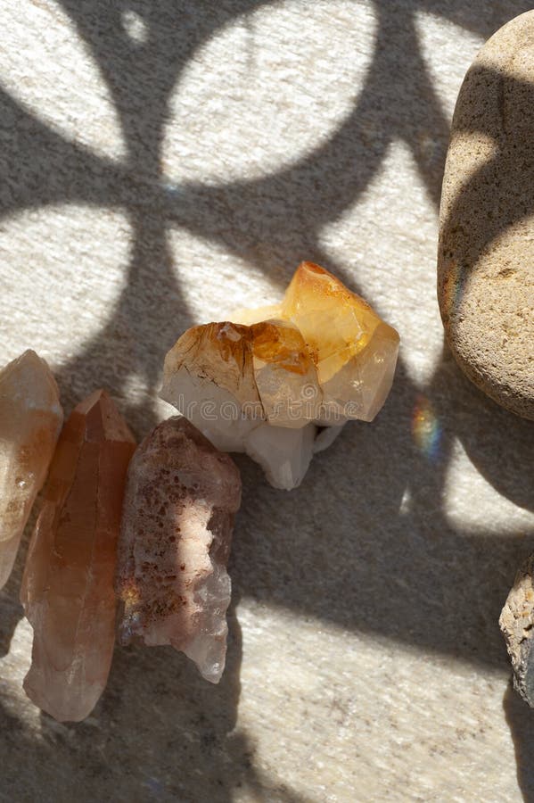 Crystal Shadow Contemplative Spirituality Stock Image - Image of energy ...