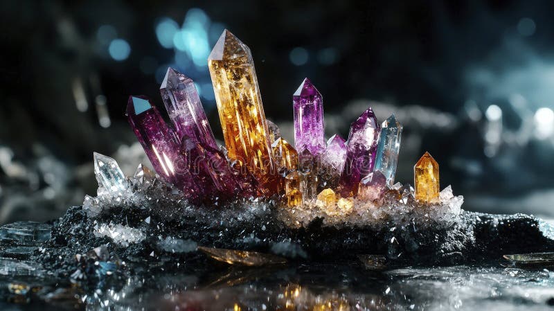 Crystals Fabrication Process Material Science Workshop Visual Art ...