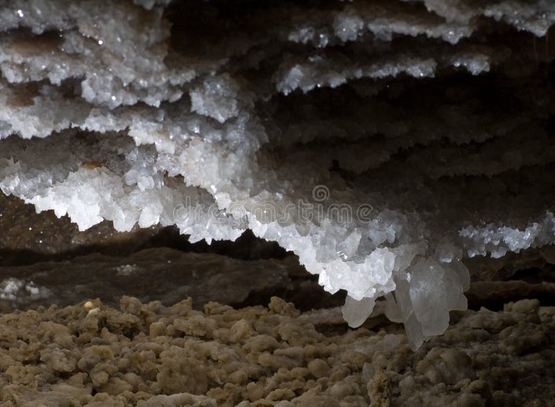 Crystals of gypsum stock photo. Image of macro, diamond - 6869560
